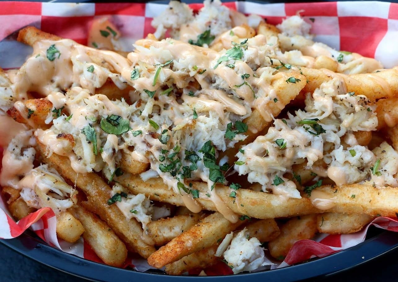 Crab Fries | CooksKitchn
